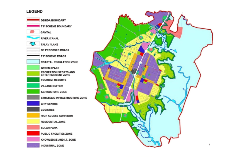New Dholera SIR Map 2026: Locate Your Plot in TP 1 to 6!